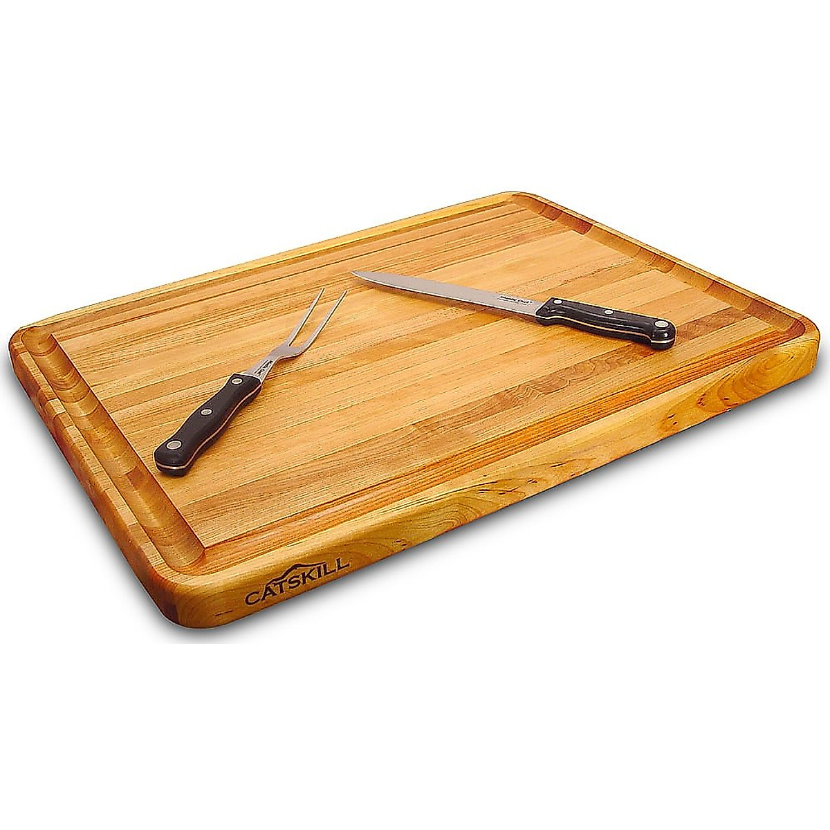 Catskill Craftsmen 30-Inch Pro Series Reversible Cutting Board with Groove