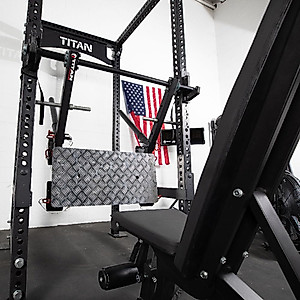 Titan Fitness Power Rack Stealth Leg Press, Compatible with All Titan Series Racks, Rated 500 LB