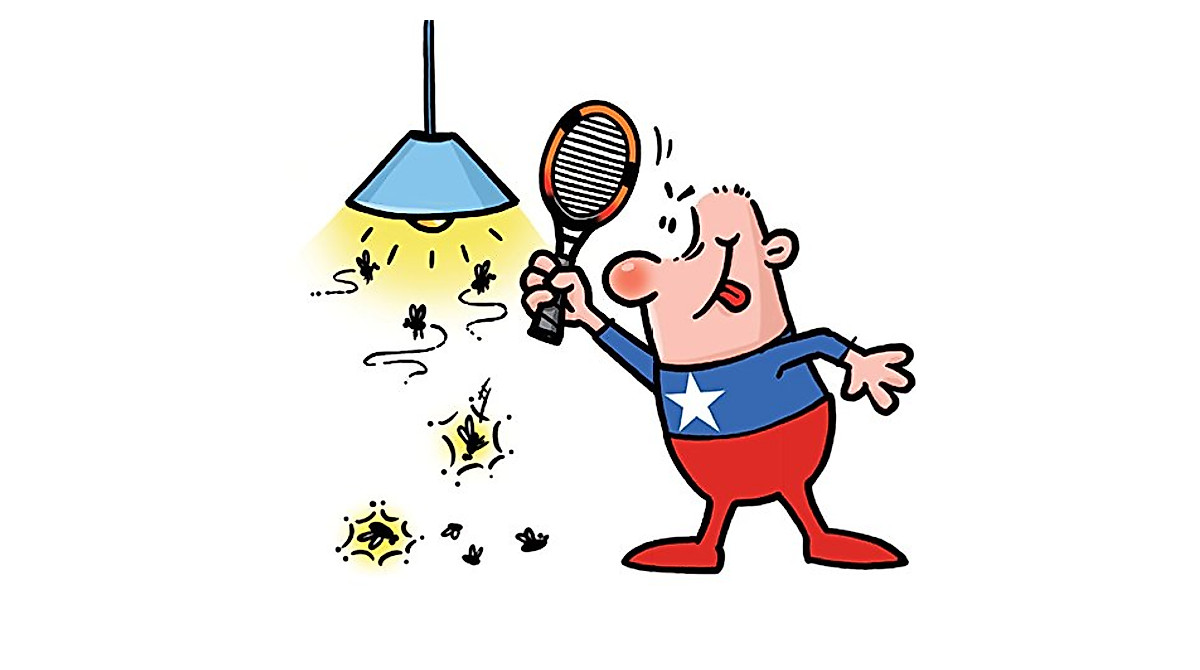 The Executioner USA Patriot Fly Swatter Zapper - Limited Edition