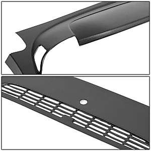 DNA Motoring ZTL-Y-0080 2Pcs Front Upper Dash Board Panel Cover Cap Overlay