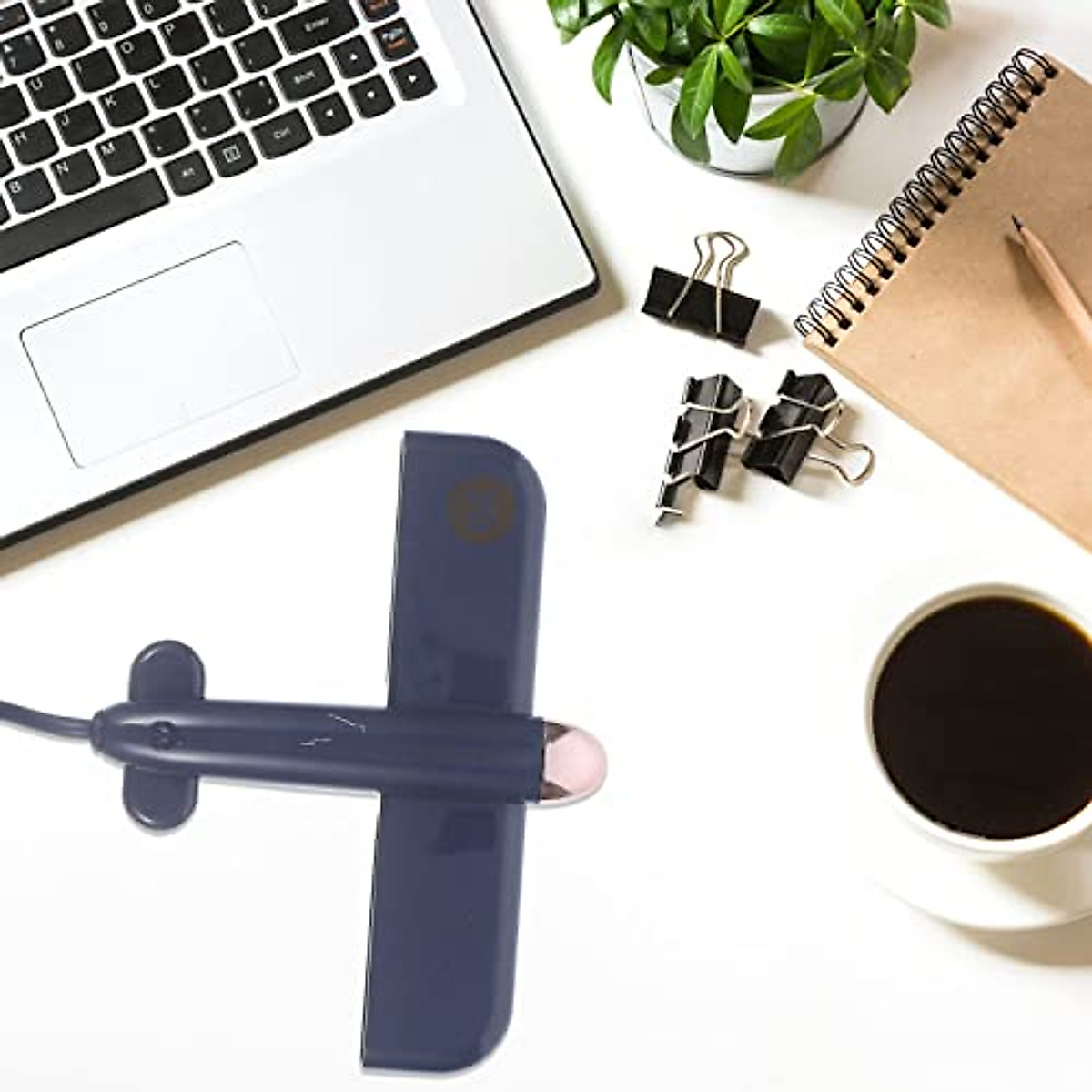Hemobllo Airplane Shaped USB Hub- Cute USB Hub, Air Plane Extension Line Converter Charger for Desktop Computer, Computer Accessories 1 PC USB Hut 4 Ports (Blue)