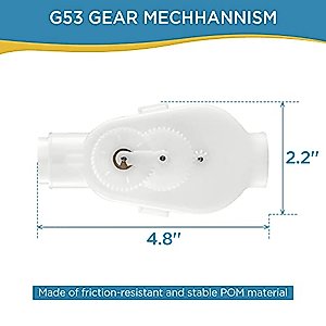 Makhoon Upgraded G52 Backup Valve Replacement for Polaris Pool Cleaner Parts, Compatible with Polaris 180,280,380,480,3900 Pool Cleaner, The valve body has been reinforced，Longer Life Than Zodiac G52
