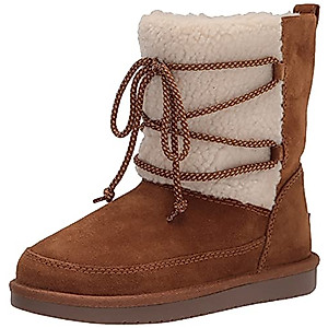 Koolaburra by UGG womens K Michon Short Boot, Chestnut, Size 12