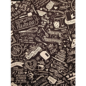 Friendship Kitchen Boa, Neck Apron, Kitchen Neck Scarf, Neck Towel, Kitchen Scarf, Baker’s Boa, Chef’s Towel, Cooking Towel, Grilling Towel, Gifts under $25