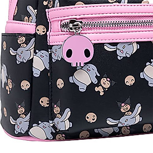 Loungefly Sanrio Glow in the Dark Kuromi and Baku female Backpack