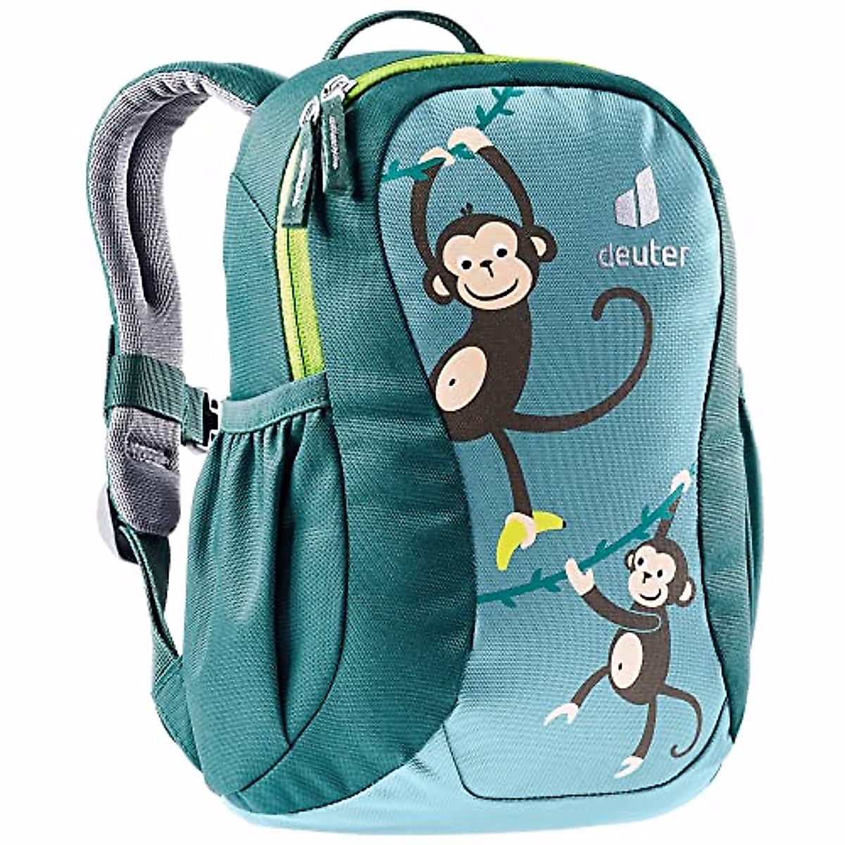 Deuter Pico Kid's Backpack for School and Hiking - Dustblue-Alpinegreen
