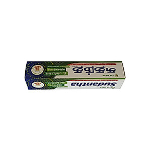 Ayurveda Fluoride- Free Herbal Sudantha Toothpaste 4.2 Oz /120 gm