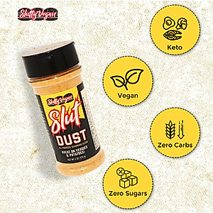 Slutty Vegan All Purpose Seasoning, Slut Dust, Healthy Herbs and Spices, Gluten Free, No Sugar and No GMO, Organic Spice Jar, (6oz)