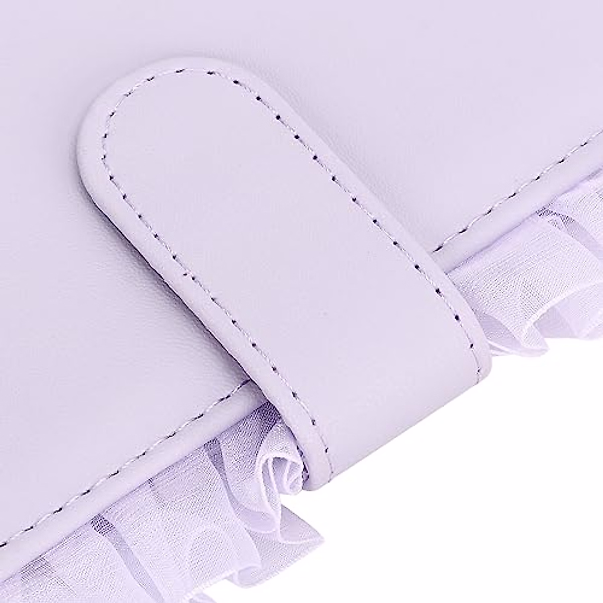 Camera Picture Album, High Transparency 64 Pockets Light Buckle Design Mini Film Photo Album for Display (Purple)