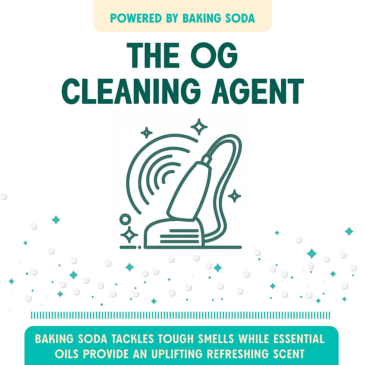 Aunt Fannie's Carpet Refresher, Odor Neutralizing Powder for Homes with Children or Pets (Bright Lemon, Single)