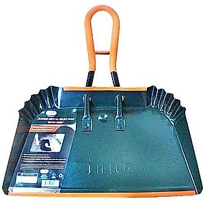 17 INCH JUMBO METAL DUST PAN WITH GRIP HEAVY DUTY Dustpan Cleaning Supplies