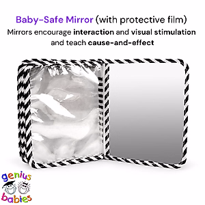 Baby's First Photo Album - My First Family Photo Album - Soft Fabric, Baby Safe, Easy to Clean, Holds 15 Photos, Personalize with Your Favorite Pictures, No Hard Edges