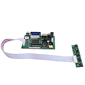 Heayzoki 10.1in Display with Driver Board Monitor for Raspberry Pi LCD 1024x600 Resolution Computer Accessories