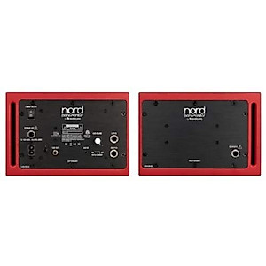 Nord Piano Monitor V2 Active Stereo Speakers (Price is per pair), Red