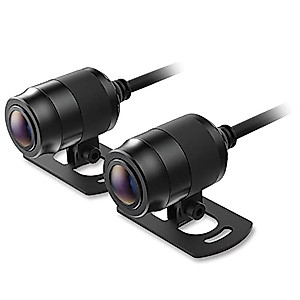 KENWOOD STZ-RF200WD Motorsports Two-Camera 1080p Dual Dash Action-Camera System - WiFi, GPS, G-Sensor Loop, 32GB Card - Perfect for Motorcycles, UTV, ATV & Golf Carts