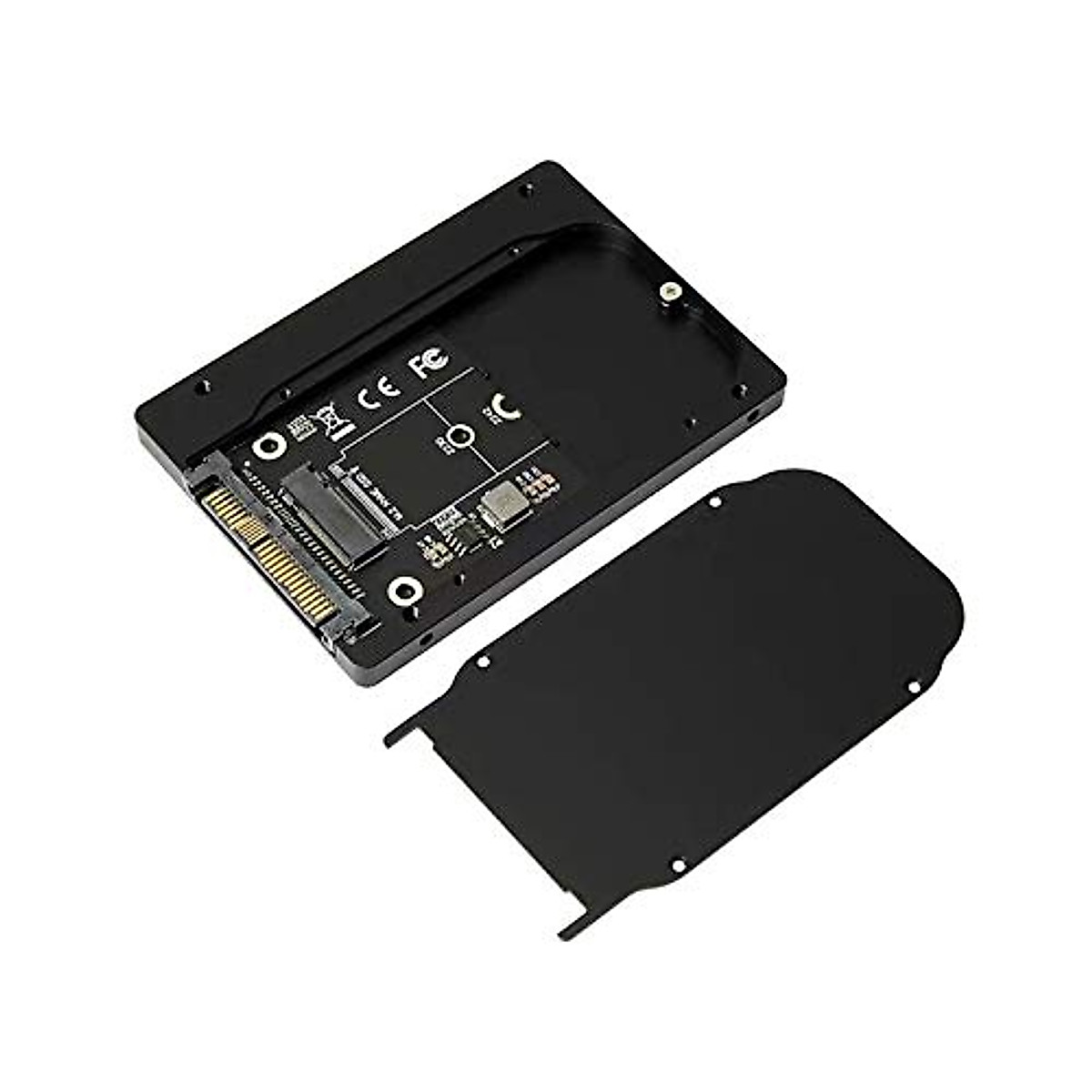 Mustpoint M.2 to U.2 Adapter - for M.2 PCIe NVMe SSDs - PCIe M.2 Drive to U.2 (SFF-8639) Host Adapter - M2 SSD Converter (U2M2E125)