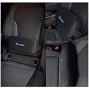 RELAX SUPPORT RS5 Lumbar Support Pillow for Car Back Support - Lumbar Roll w/Multiple Inserts for 6 Customized Firmness Levels for a Pain Free Driving - Adjustable Chair Back Support for Car Seat
