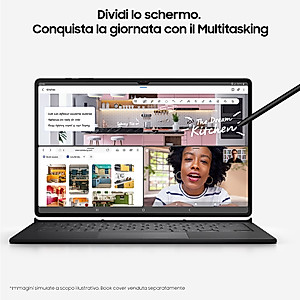 Samung Galaxy Tab S8 Ultra 5G WiFi+LTE Factory Unlocked Tablet SM-X906B 14.6 Inch, 512 GB Internal Memory, 16 GB RAM, Android Tablet Including S Pen EU/UK Model International Version - Graphite