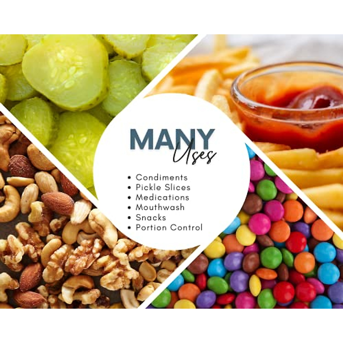 KITBIT 2 oz, Paper Souffle Portion Cups - Value Set of 500