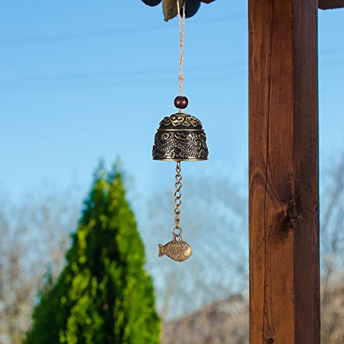 Vintage Dragon Fengshui Bells: Good Luck Wind Chimes & Decor