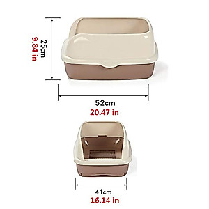 Cat Litter Tray Semi-Closed Drawer from The Makers of Self-Cleaning Significantly Reduces Cleaning Time with Cat Litter Scoop