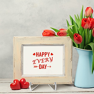 Chunful 2 Pieces Acrylic Plate Stands Clear Acrylic Easels Display Stands with Deep Support Shelves for Display Card Holder Photos Book Picture Table Top Holder Home Decors (3 x 2.6 x 2.2 Inch)