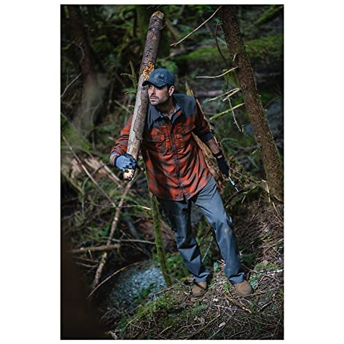 5.11 Tactical Men's Taclite Pro Lightweight Performance Pants, Cargo Pockets, Action Waistband, Dark Navy, 34W x 32L, Style 74273