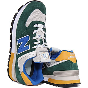 New Balance Men's ML574DVG Sneaker, Green, 11