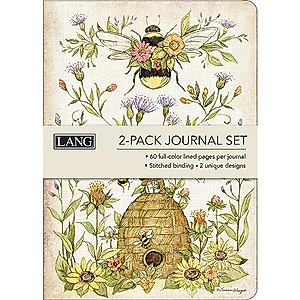 LANG Spring Bees Two Pack Journals (1342006)