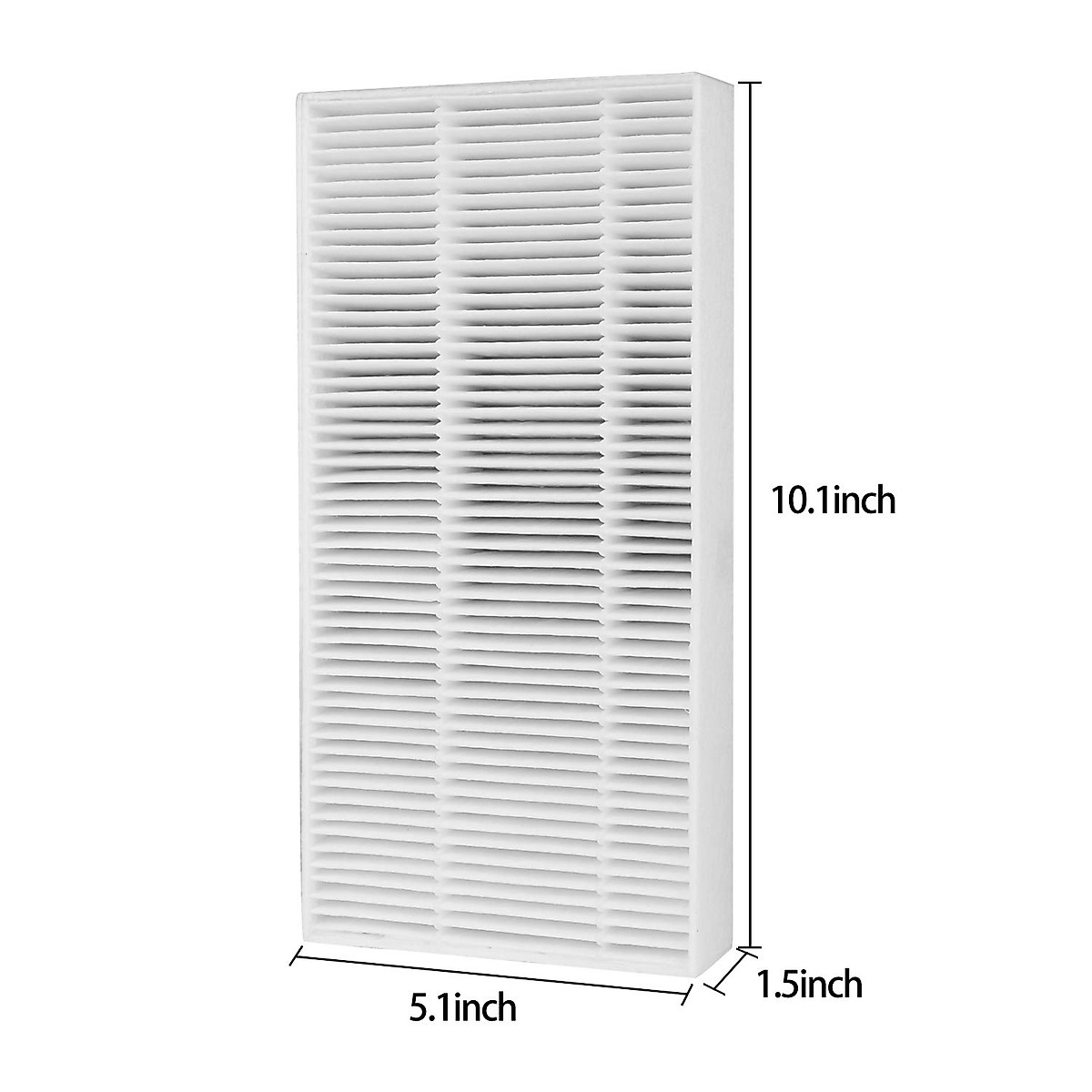Hepa Filter Replacement for Honeywell U Filter (HRF201B) Febreze FRF102B air purifier filter Compatible with Honeywell HHT270, HHT290 Series 6 Pack
