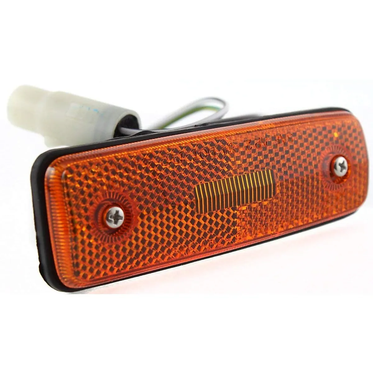 Evan Fischer Side Marker Set Compatible With 1982-1983 Toyota Pickup, Fits 1982-1985 Celica, Fits 1986 Supra, Mounted On Fender Side With bulbs Front Driver and Passenger Side TO2551104 TO2550104