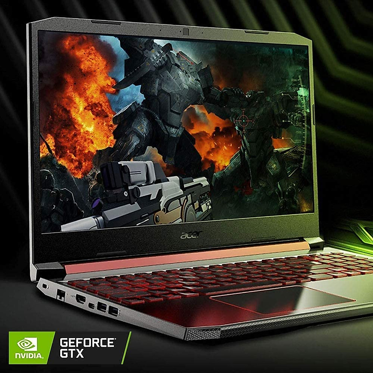 Acer Nitro 5 Gaming Laptop, Intel Core i5-9300H, NVIDIA GeForce GTX 1650, 15.6" Full HD IPS Display, Wi-Fi 6, Backlit Keyboard, Win10,with Accessories (32GB RAM | 2TB PCIe SSD)