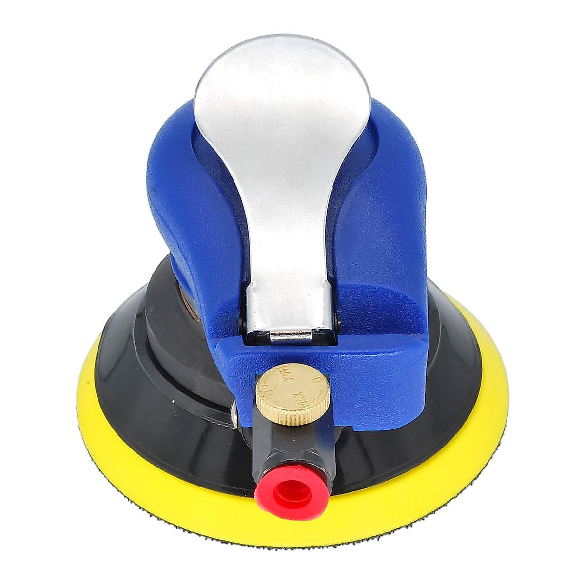 5 Inch Air Random Orbital Sander, Pneumatic Palm Sander tool with 10 Pcs Sandpapers, Air Sanders For Auto Body Work By Bowd