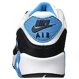 Nike Men's race running shoes, White Black Grey Fog Laser Blue, 9