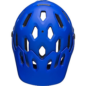 Bell Super 3R MIPS Adult Mountain Bike Helmet - Matte Blue/Bright Blue (2022), Large (58-62 cm)