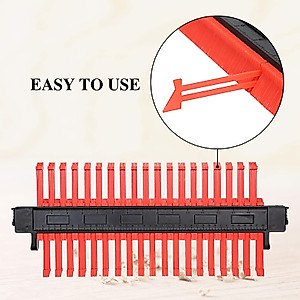 Holulo 15inch Contour Gauge with Adjustable Lock,Contour Duplication Gauge Profile Tool,Precisely Copy Irregular Shape Duplicator for DIY Handyman, Construction,Corners