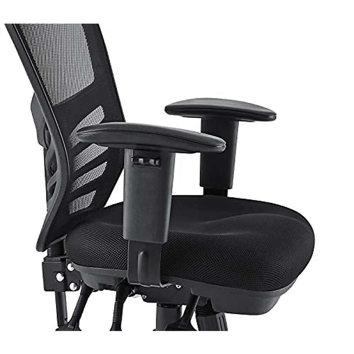 Modway EEI-757-BLK Articulate Ergonomic Mesh Office Chair in Black