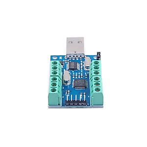 NOYITO USB 10-Channel 12-Bit AD Data Acquisition Module STM32 UART Communication USB to Serial Chip CH340 ADC Module