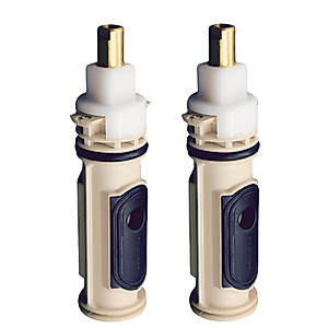 1222 Replacement Cartridge Kit for One-Handle Faucets, Tub and Shower Repair Kit Replacement Part Compatible 1222b Cartridge, Retainer Clip,Instructions, 2PCS