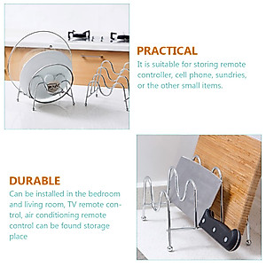 Zerodeko Pot Lid Organizer Pot Lid Rack Plate Drying Stand Chopping Board Holder Cutting Board Rest for Cabinet Pantry Countertop