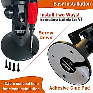 HILIPRO Swivel Point of Sale Stand for Pax A30 Credit Card Terminal - Complete POS and Contactless Payment kit