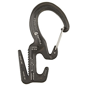 Nite Ize Carabiner Clip/Rope Tightener, 4-1/2 In.
