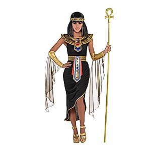 Amscan 847814 Adult Egyptian Queen Cleopatra Costume, Small Size