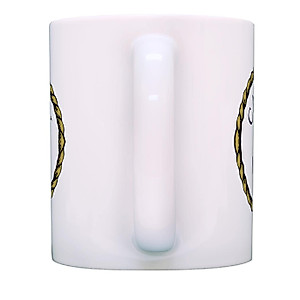 Captain and First Mate Couples Sailing Nautical Mug Bundle 2 Pack 11oz Ceramic Coffee Mugs Set