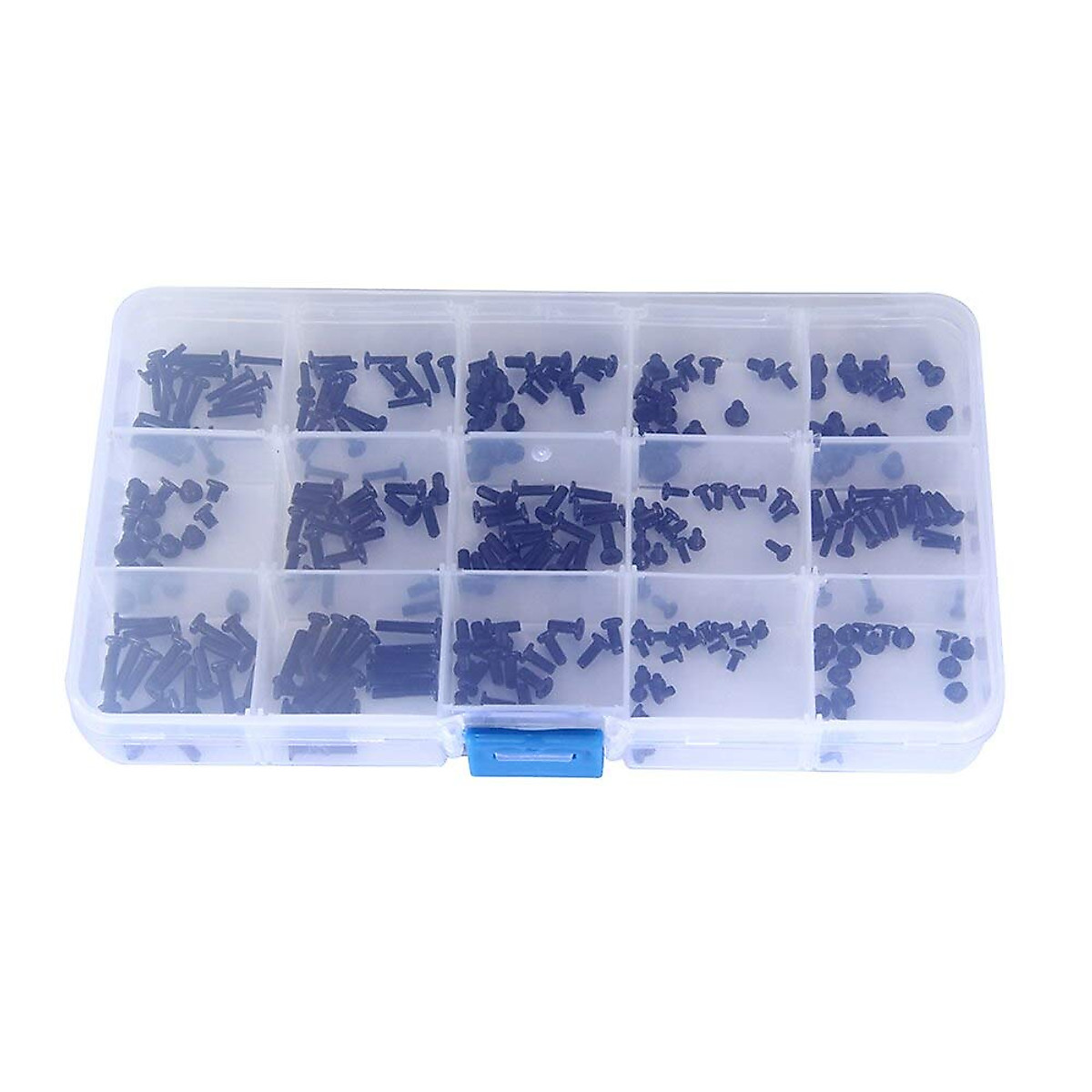 Screw 300Pcs Universal Laptop PC Computer Steel Screws Set Repair Kit with Storage Box