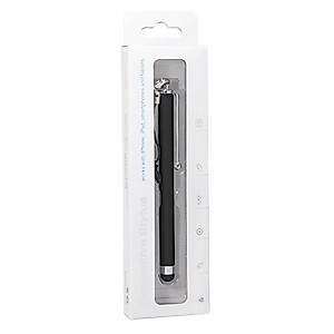 BoxWave Stylus Pen Compatible with Panasonic Toughpad FZ-M1 - Capacitive Stylus, Rubber Tip Capacitive Stylus Pen for Panasonic Toughpad FZ-M1 - Jet Black