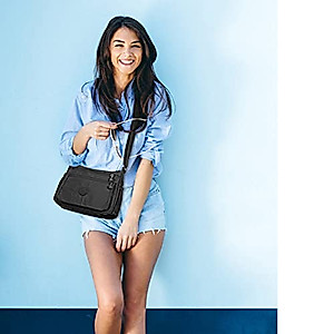 Crossbody Bags for Women Waterproof Tote Bag Casual Nylon Purse Handbag RFID Lightweight Messenger Bag