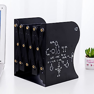 Telescopic Book Stand Retractable Medium-Sized Folding Book Clip Book by bookend Three-Column Large Student Cartoon Creative Thickening