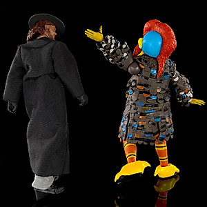 Mattel WWE Set of 2 Action Figures, Ultimate Edition Survivor Series 1990 Undertaker & Gobbledy Gooker Collectibles with Interchangeable Accessories