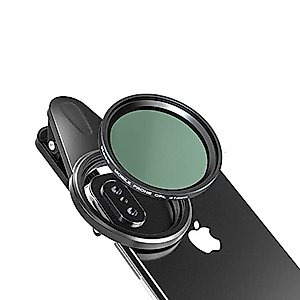 Kase 41mm Magnetic Polarizing CPL Filter for iPhone,Cell Phone Camera Lens Circular Polarizer Filter with Clip for iPhone 14 13 12 11 8 7 XR X XS,Samsung Xiaomi OnePlus